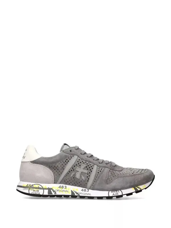 Premiata Eric Perforated Sneakers - Grey
