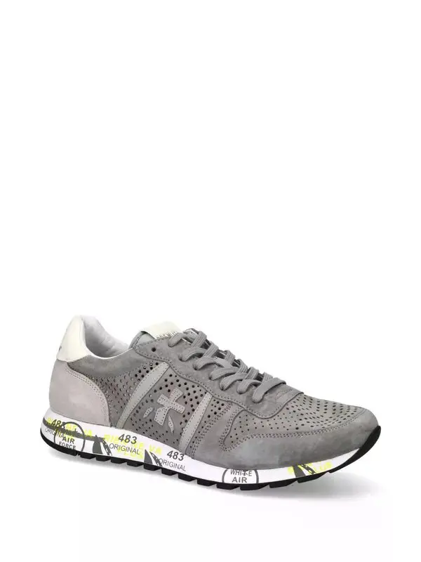 Premiata Eric Perforated Sneakers - Grey