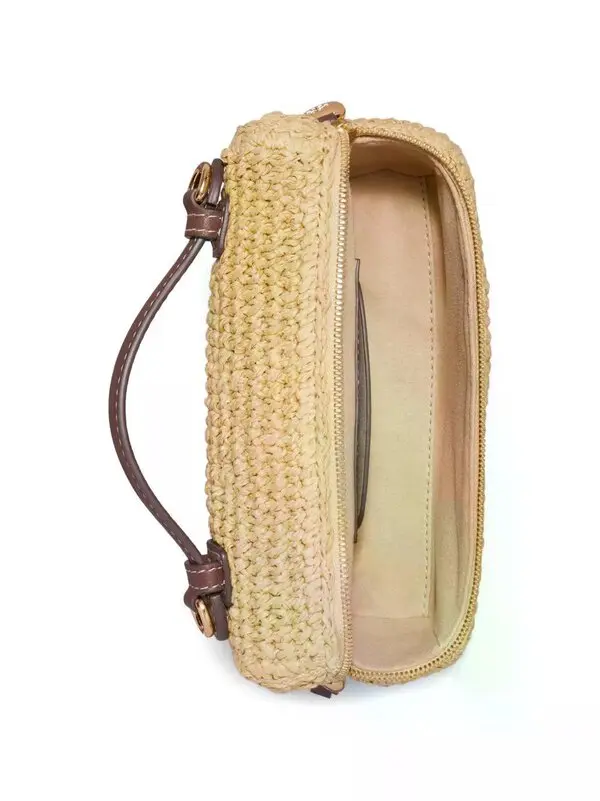 Tory Burch Slim Romy Woven Top Handle Bag