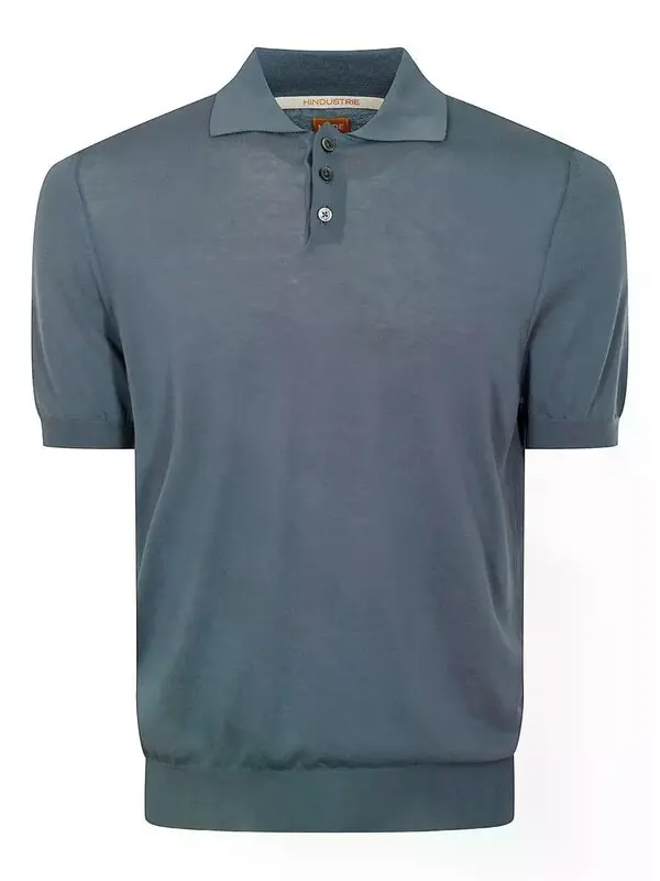 Alpha Industries Short-sleeve Cotton Polo Shirt - Blue