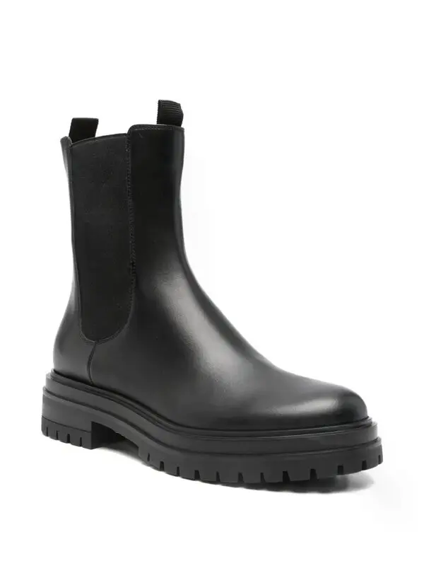 GIANVITO ROSSI Chelsea Boots - Black