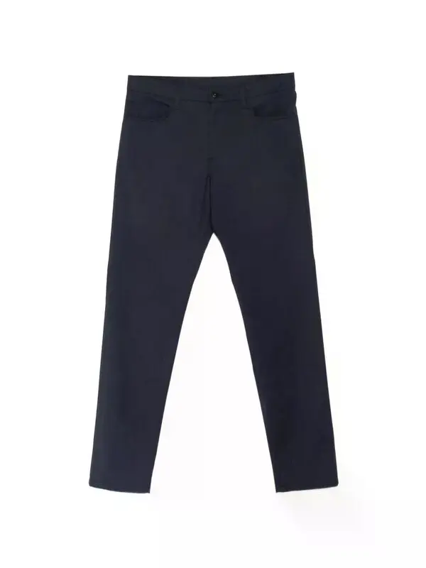 Canali Button-fastening Trousers - Blue