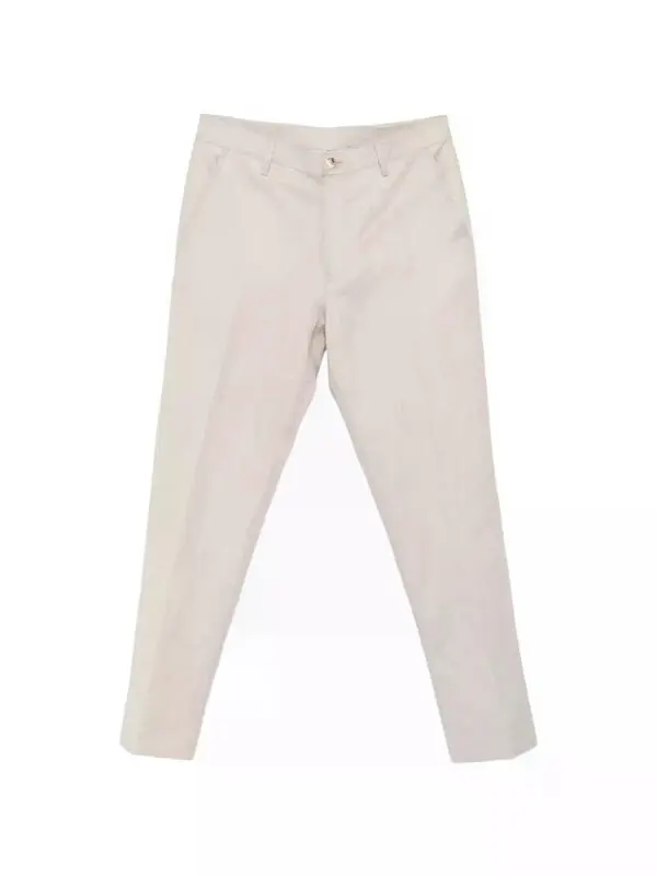 Canali Button-fastening Trousers - Neutrals