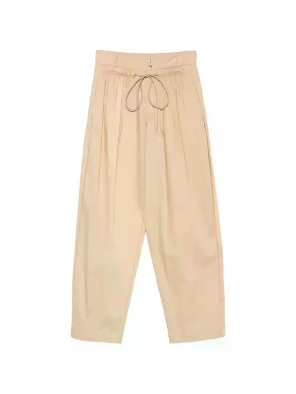 ANIYE BY Drawstring Closure Trousers - Neutrals