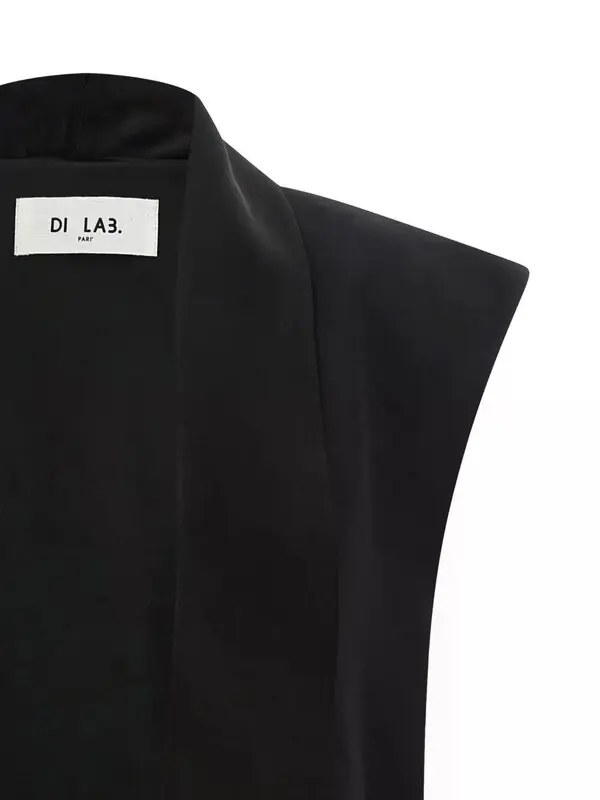 DI.LA3 PARI' Shawl-collar Vest