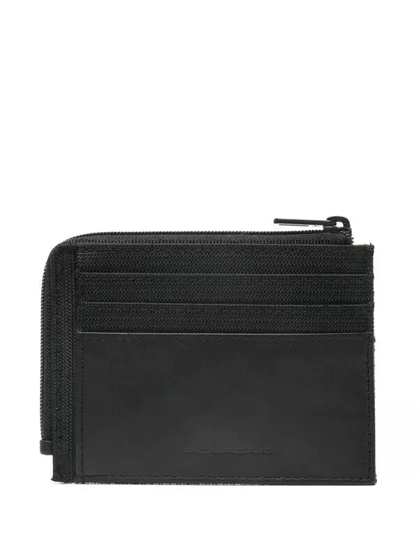 PIQUADRO Logo Plaque Wallet