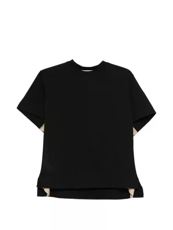 LITKOVSKA Panelled T-shirt - Black