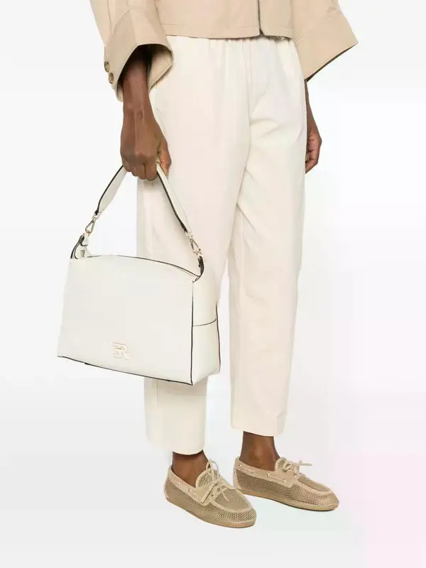 ERMANNO FIRENZE Small Victoria Logo-plaque Shoulder Bag