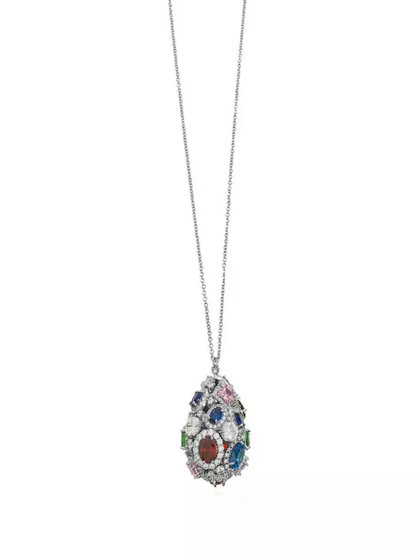 MAISON MARGIELA Cluster Show Drop Necklace