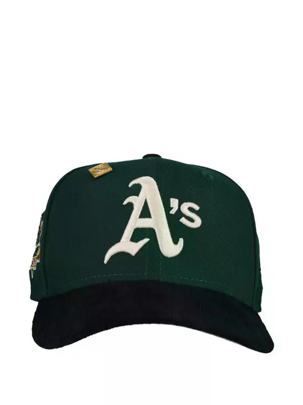 New Era 59fifty Corduroy-visor Baseball Cap - Green