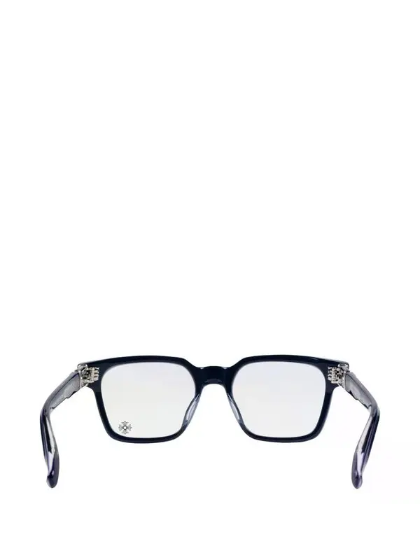 Chrome Hearts Rectangle Frame Eyeglasses