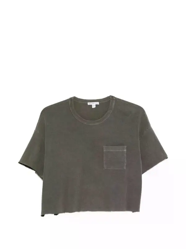 JAMES PERSE Pocket Short-sleeve T-shirt - Green