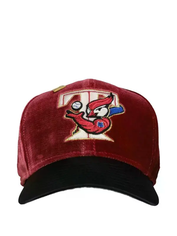 New Era 59fifty Toronto Blue Jays Velvet Baseball Cap - Red
