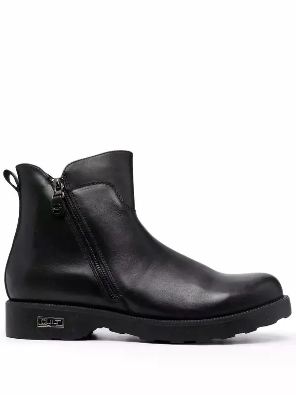 CULT Diagonal Zip Ankle Boots