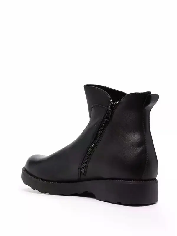 CULT Diagonal Zip Ankle Boots