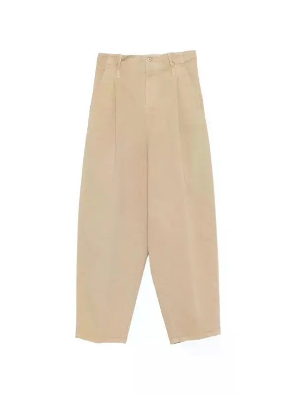 N°21 Pleated Trousers - Neutrals
