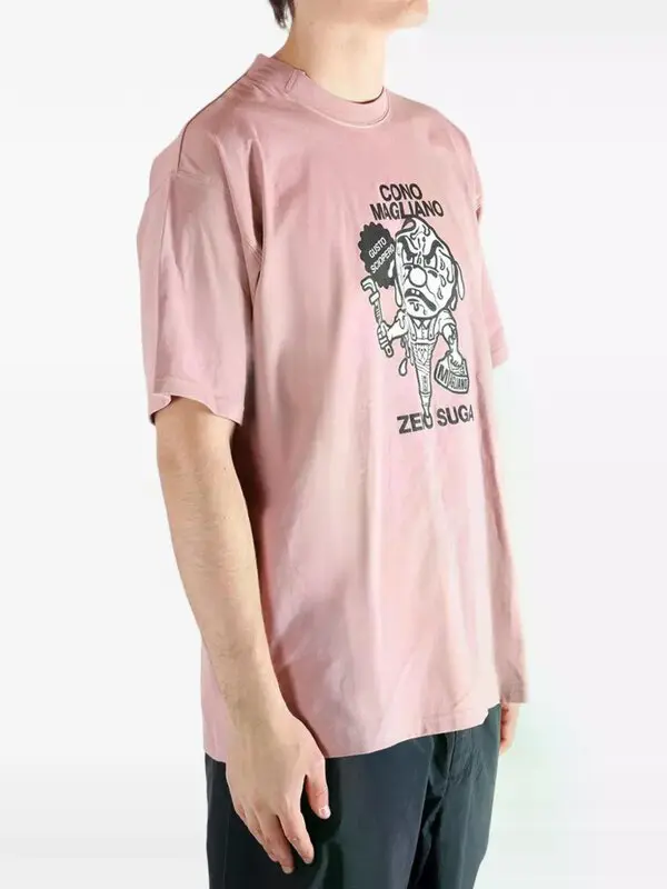 MAGLIANO Graphic-print T-shirt - Pink