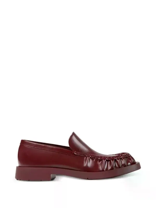 Camper Mil 1978 Ruched Loafers - Red