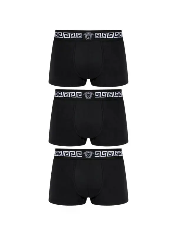 Versace Greca Border Boxers - Black
