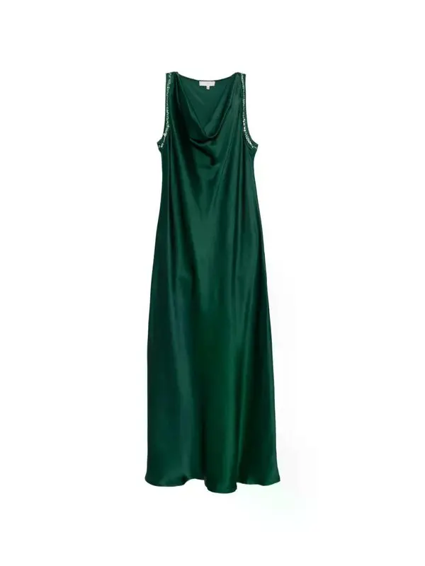 Antonelli Firenze Marcus Sequin-embellished Maxi Dress - Green