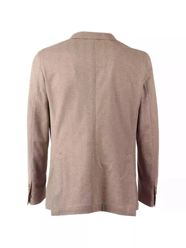 BRERA Single-breasted Blazer - Neutrals