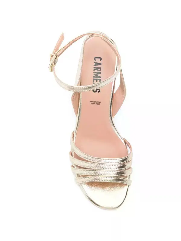 CARMENS Leather Sandals - Gold