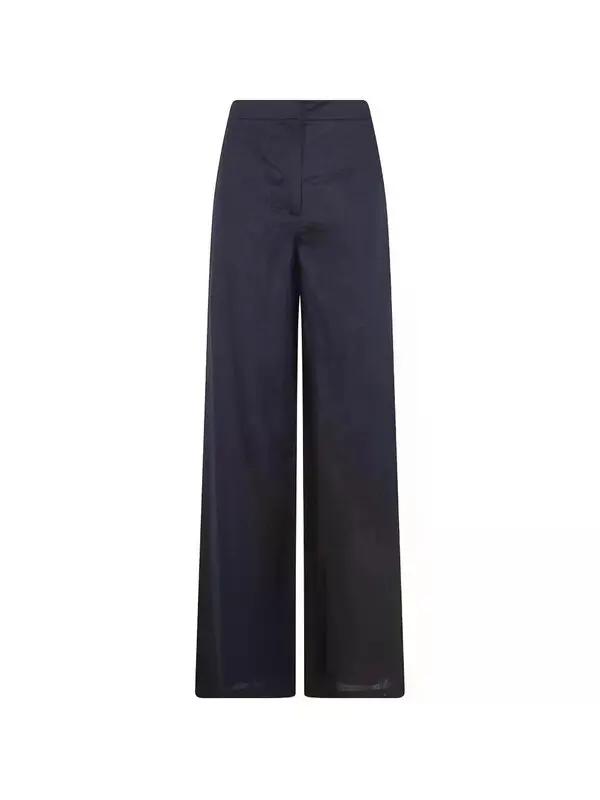 Max Mara Wide-leg Trousers - Black