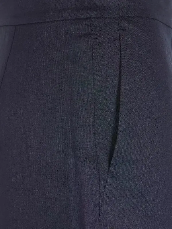 Max Mara Wide-leg Trousers - Black