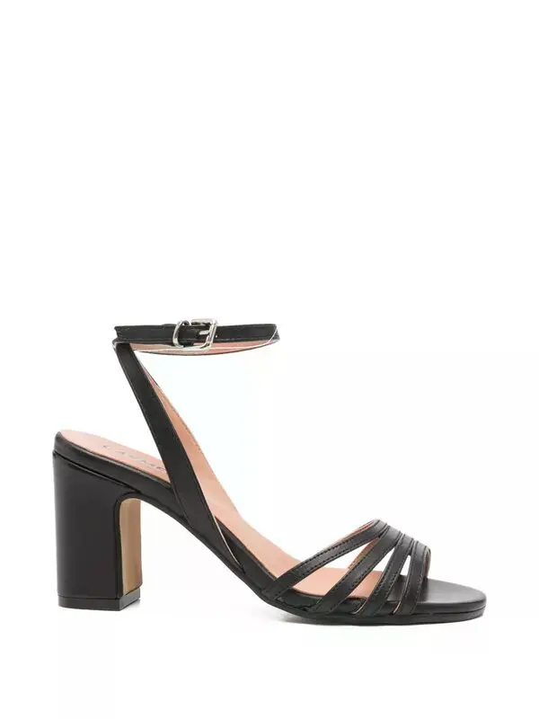 CARMENS Leather Sandals - Black