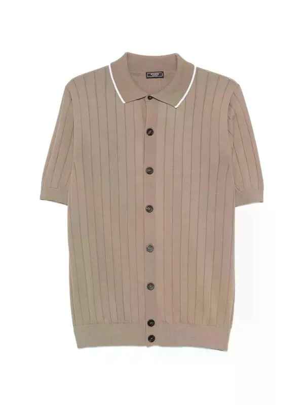 Peserico Ribbed Buttoned Shirt