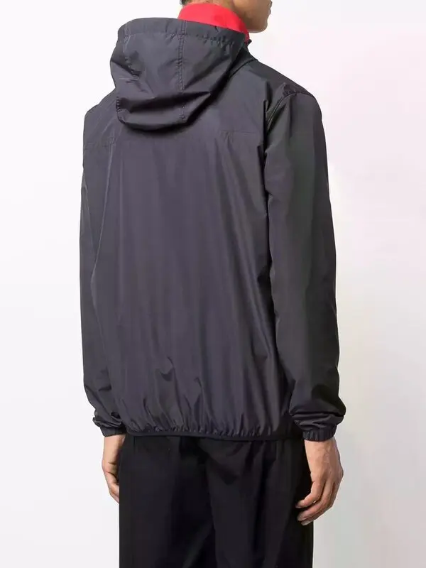 Philipp Plein Logo-patch Zip-up Windbreaker