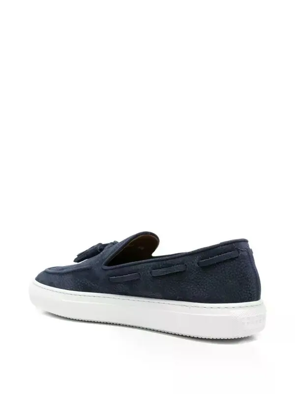 Fratelli Rossetti Tassel Pebbled Loafers