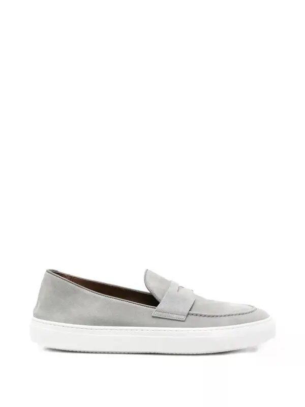 Fratelli Rossetti Suede Penny Loafers