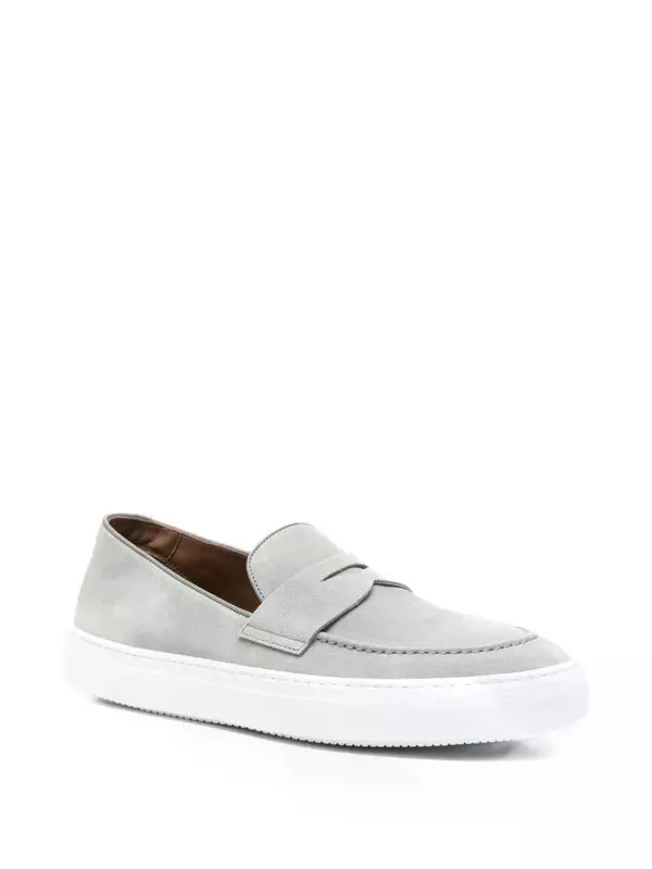 Fratelli Rossetti Suede Penny Loafers