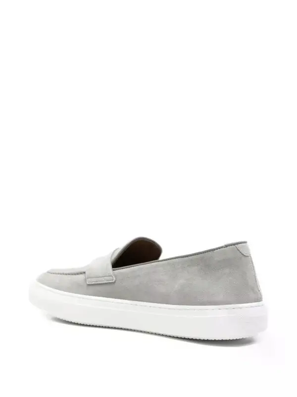 Fratelli Rossetti Suede Penny Loafers