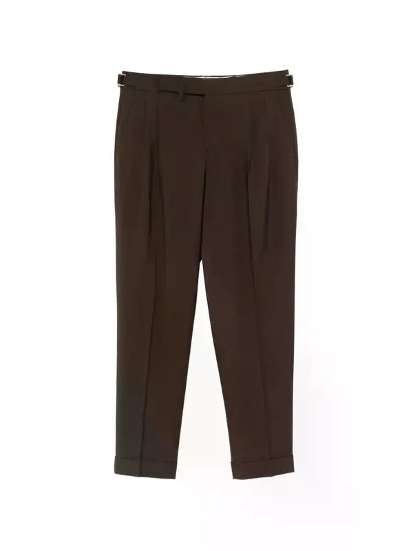 BRIGLIA 1949 Pleated Trousers - Brown