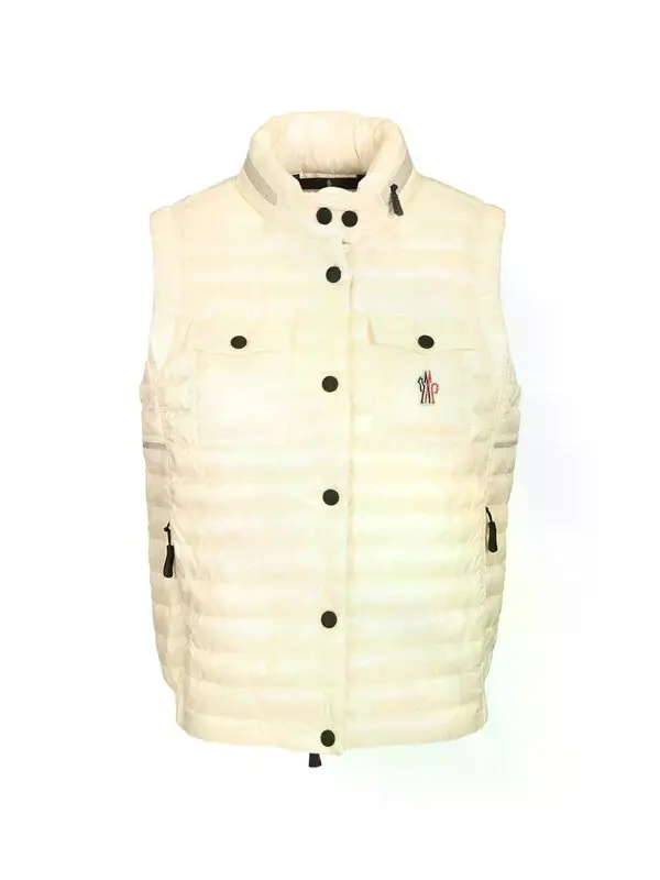 Moncler Gumiane Quilted Vest - Neutrals
