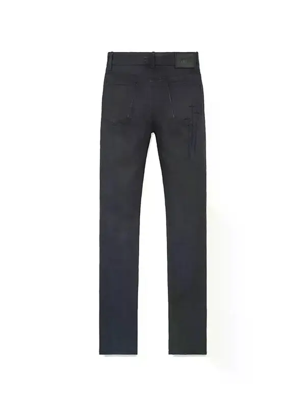 RtA Bryant Embroidered Straight Leg Jeans
