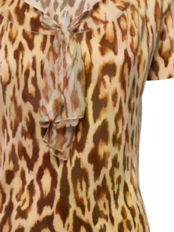 Dior Leopard-print Top