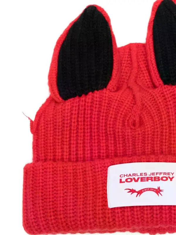 CHARLES JEFFREY Artisanal Fox Beanie