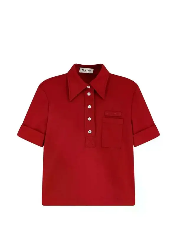 Miu Miu Embroidered Top