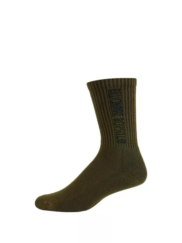 BILLIONAIRE BOYS CLUB Logo-print Socks - Green