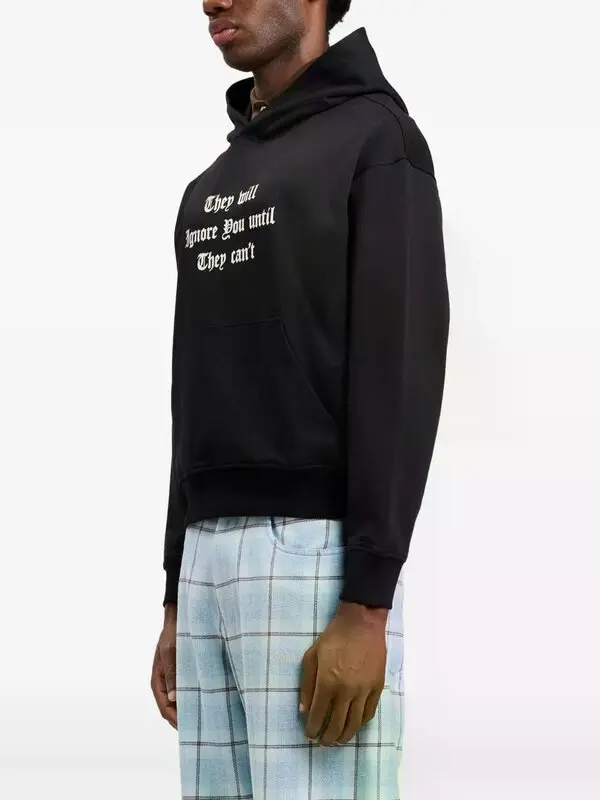 Palm Angels Text-print Kangaroo Hoodie