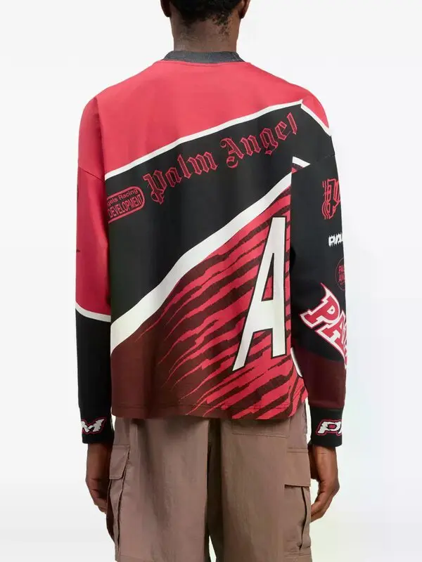 Palm Angels Graphic Long-sleeve T-shirt