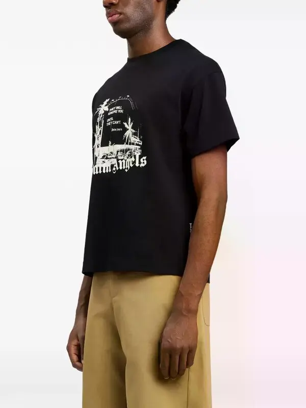 Palm Angels Palm Statement T-shirt - Black