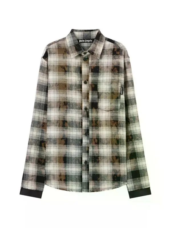 Palm Angels Classic Logo Check Shirt
