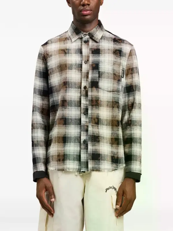Palm Angels Classic Logo Check Shirt
