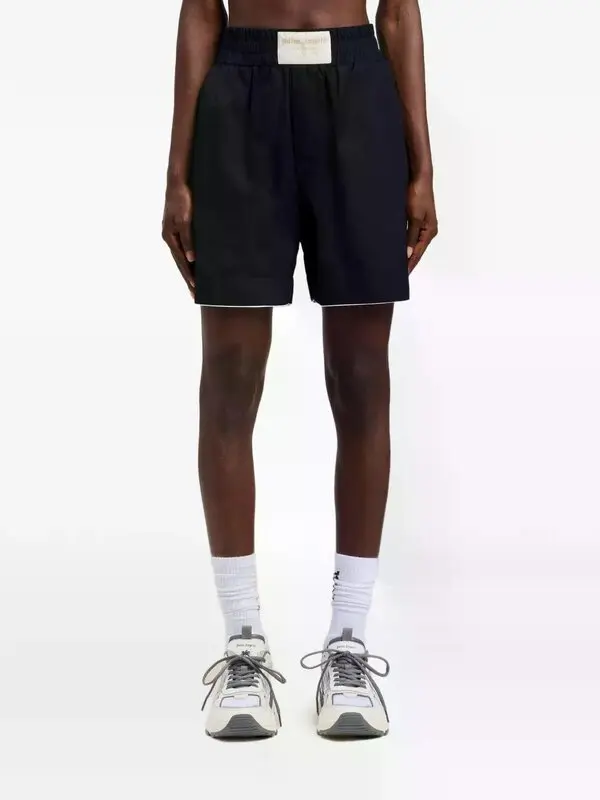 Palm Angels Curved Logo Shorts