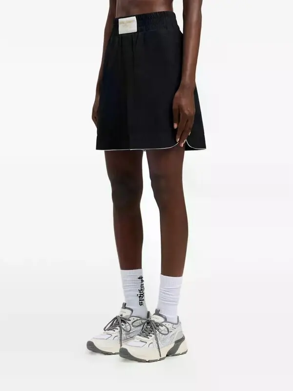 Palm Angels Curved Logo Shorts
