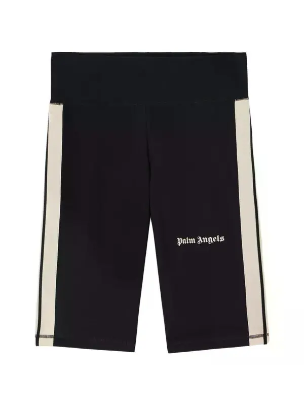 Palm Angels Logo Track Biker Shorts